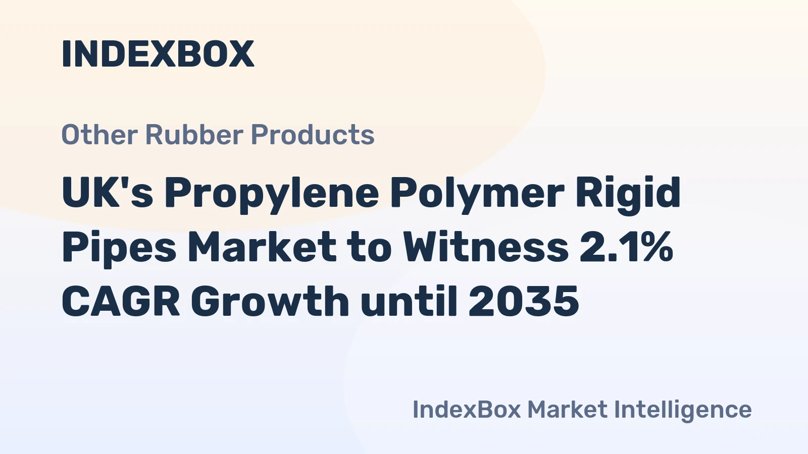 UK's Propylene Polymer Rigid Pipes Market to Witness 2.1% CAGR Growth until 2035