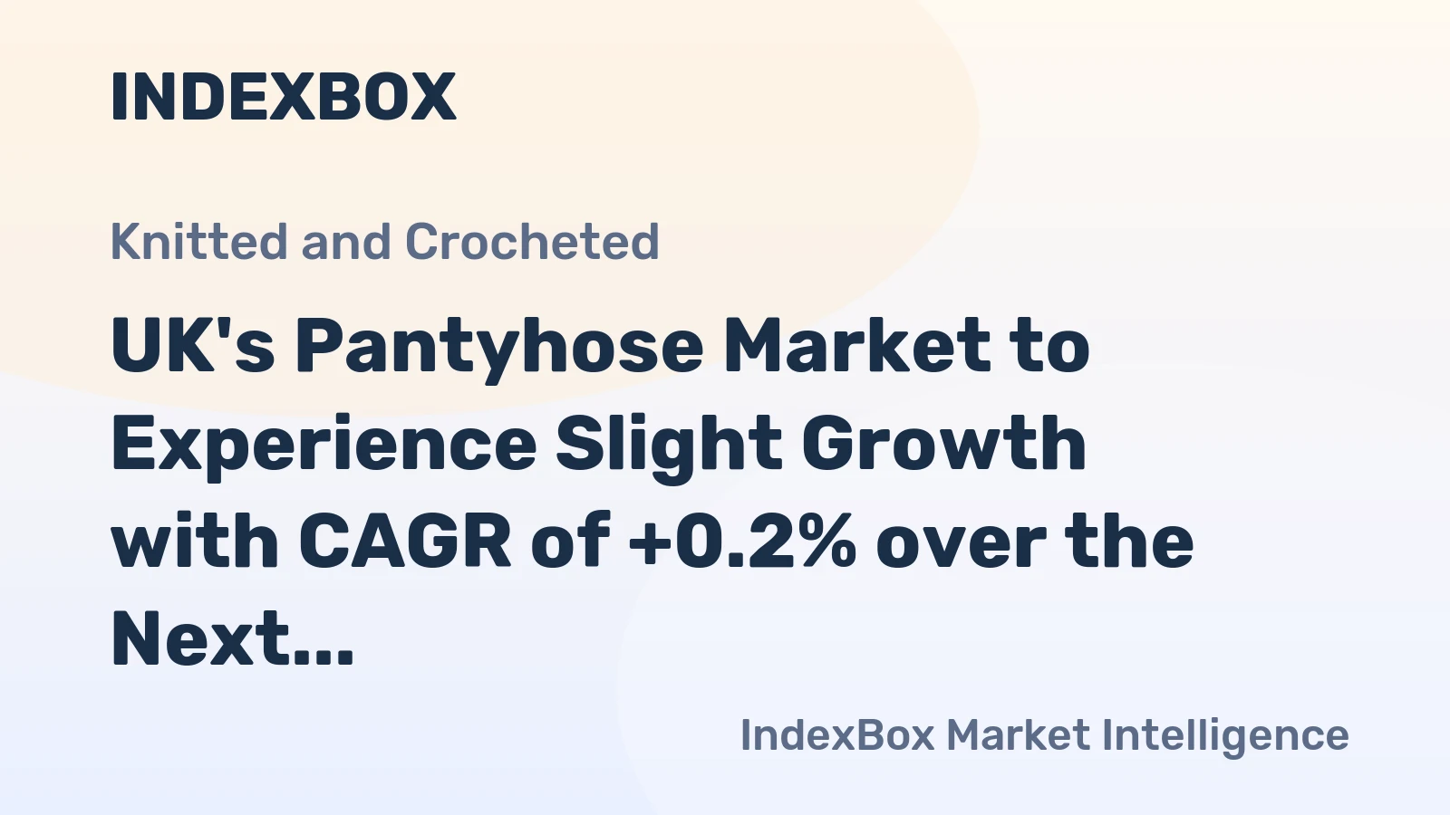 UK's Pantyhose Market to Experience Slight Growth with CAGR of +0.2% over the Next Decade
