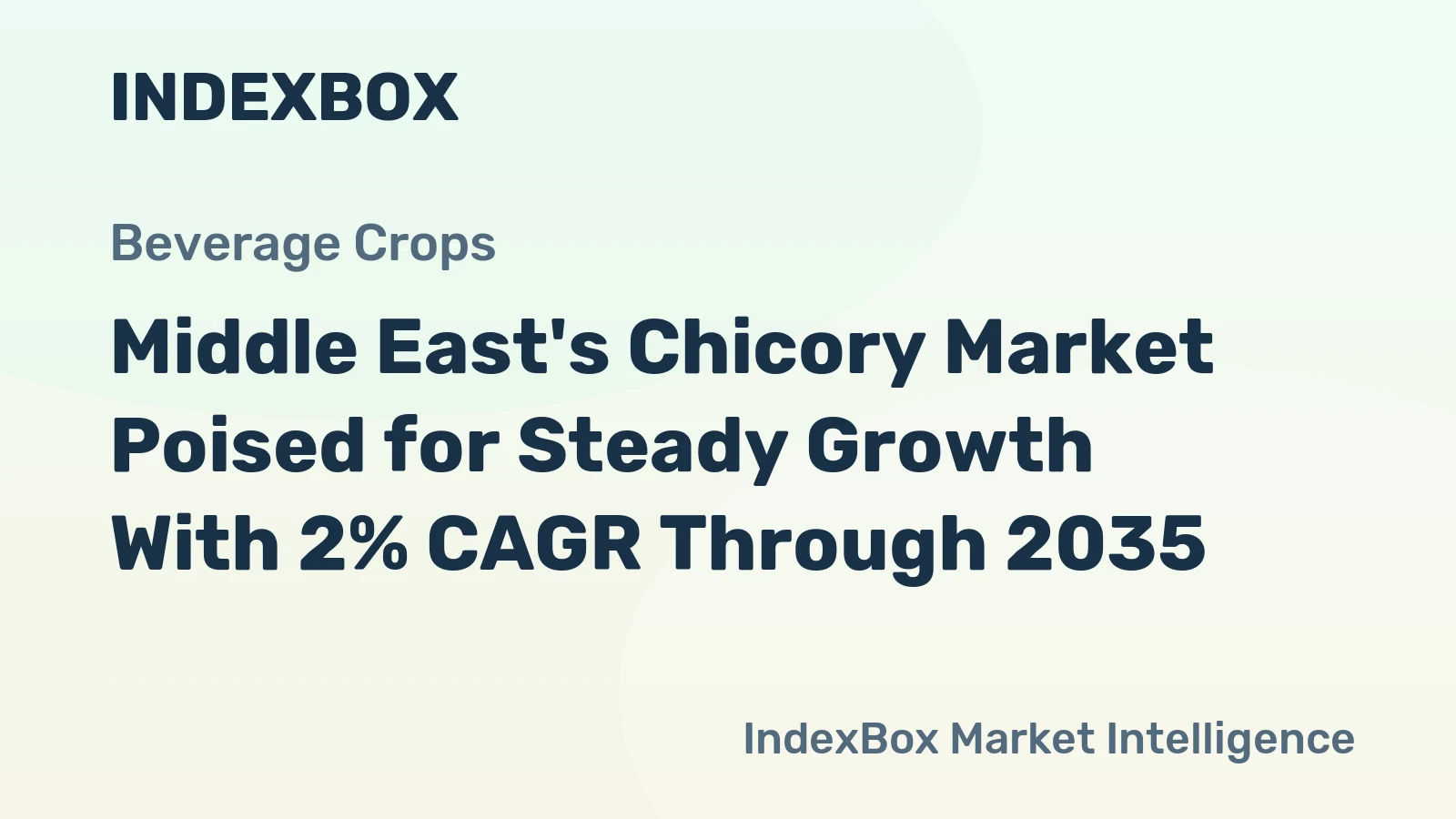Middle East's Chicory Market Poised for Steady Growth With 2% CAGR Through 2035