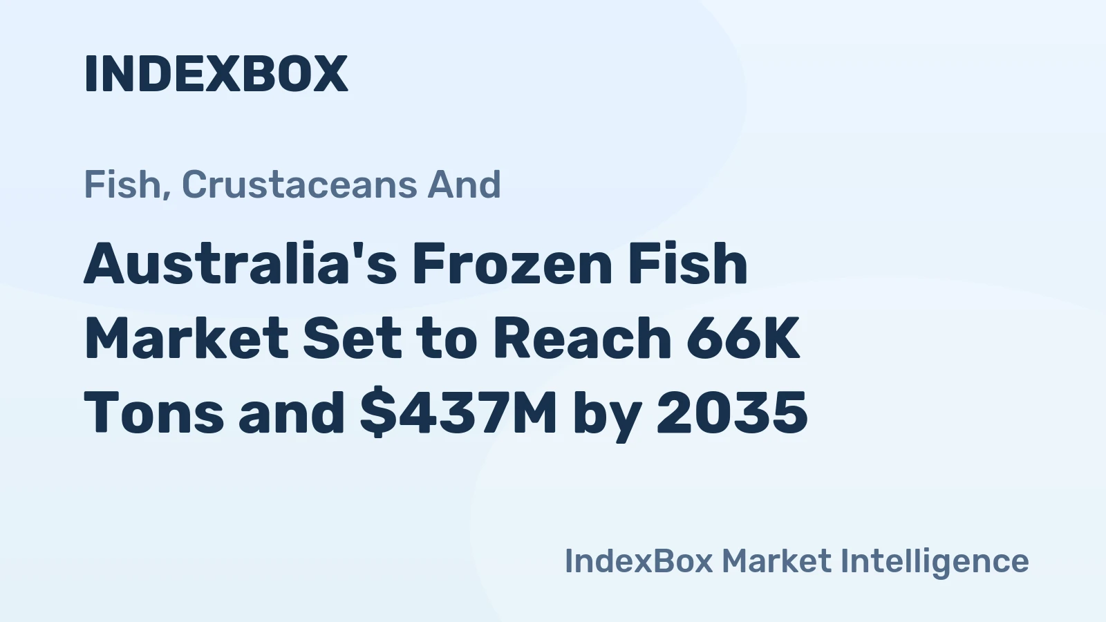 Australia's Frozen Fish Market Set to Reach 66K Tons and $437M by 2035