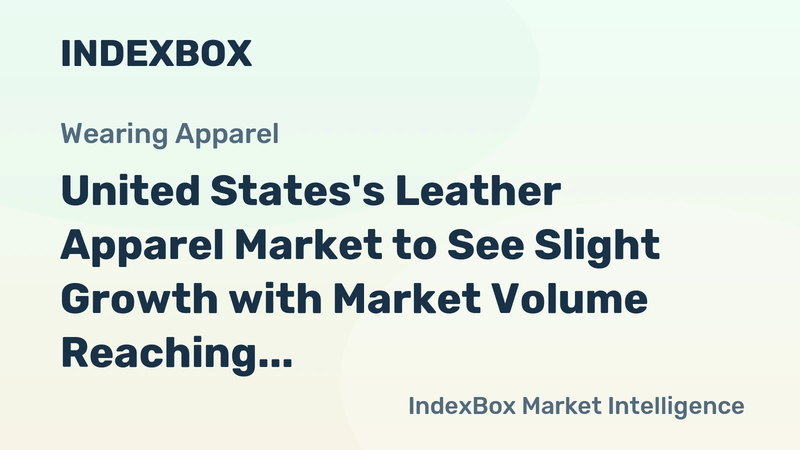 United States's Leather Apparel Market to See Slight Growth with Market Volume Reaching 13M Units and Market Value Hitting $1.1B by 2035