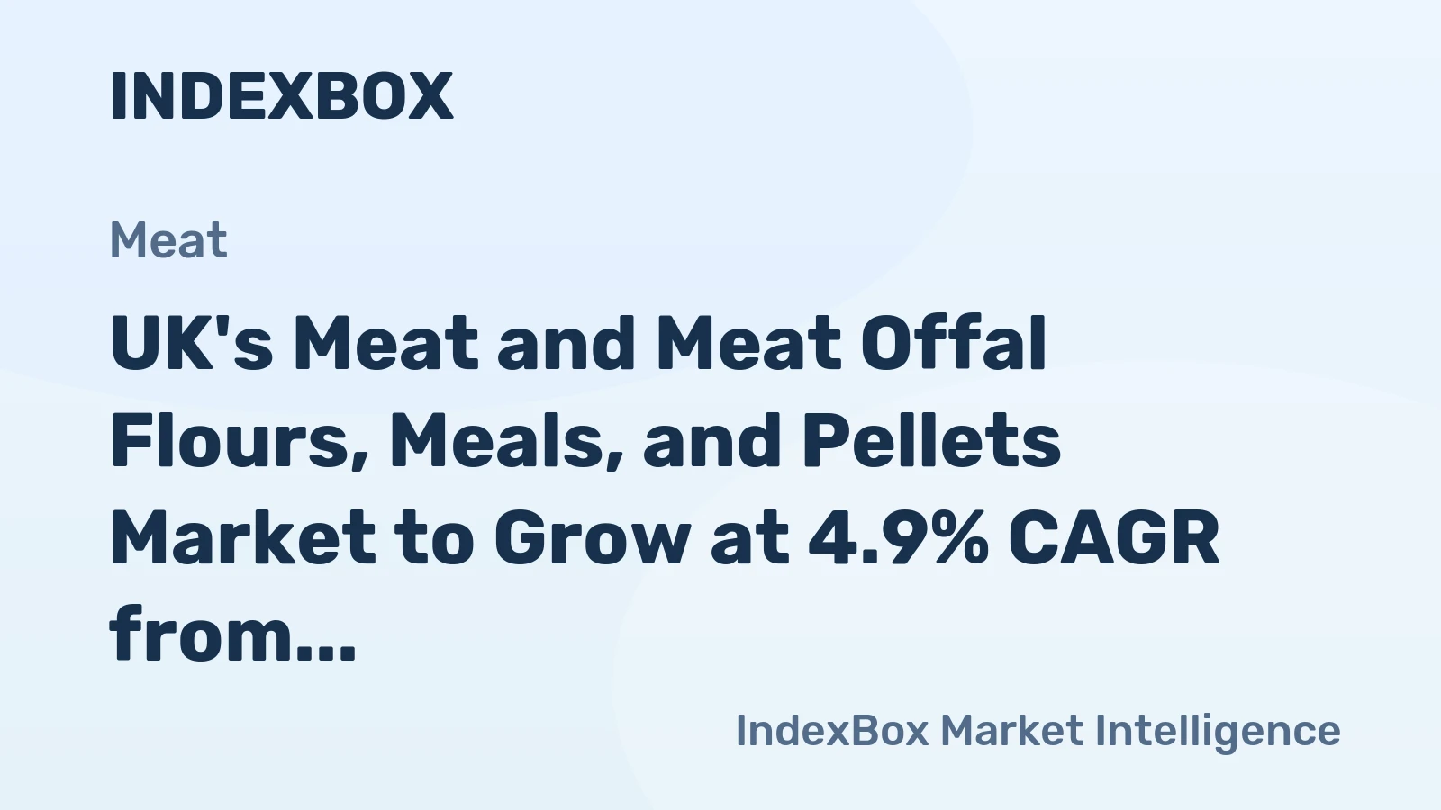 UK's Meat and Meat Offal Flours, Meals, and Pellets Market to Grow at 4.9% CAGR from 2024 to 2035