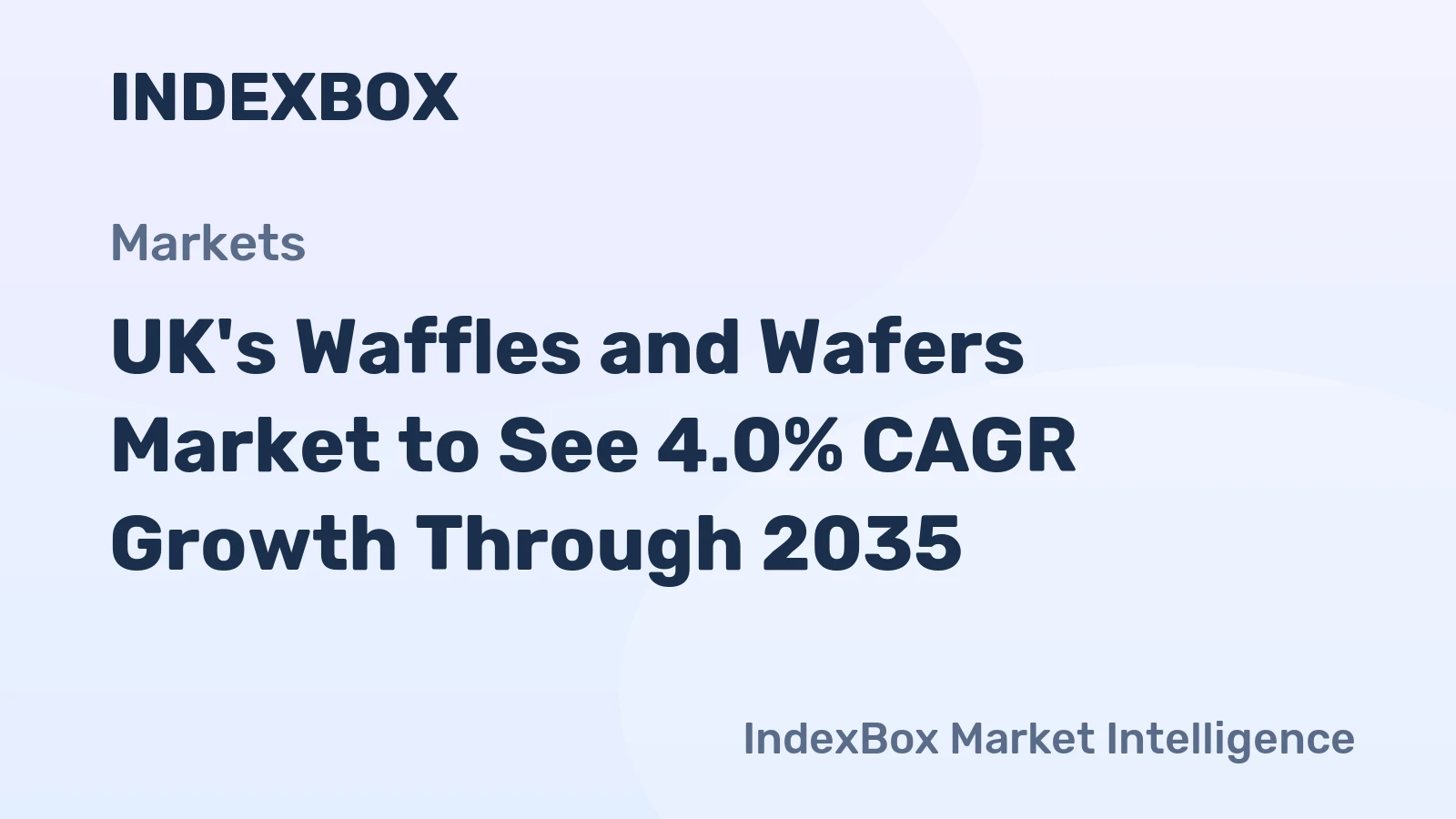 UK's Waffles and Wafers Market to See 4.0% CAGR Growth Through 2035