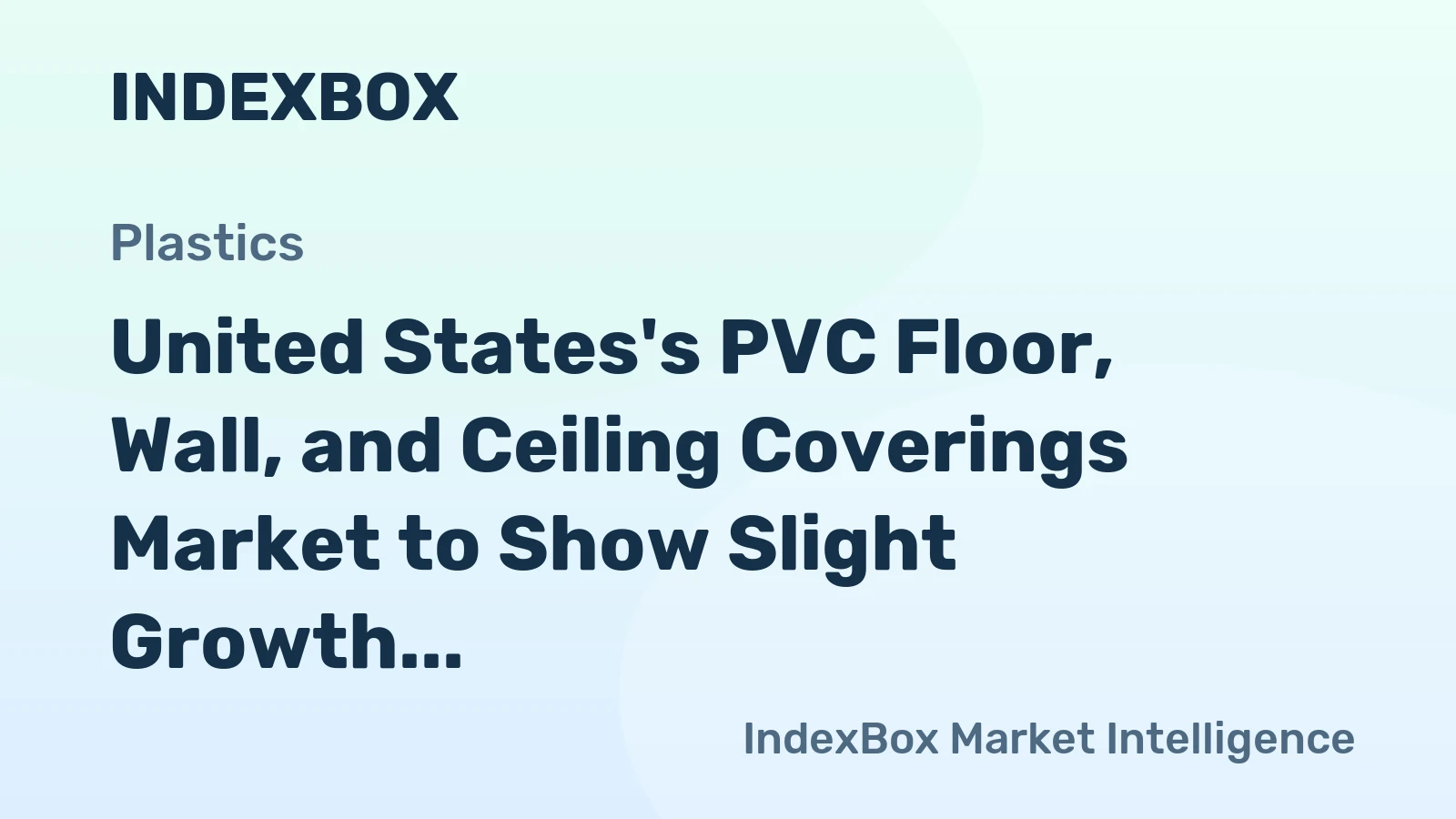 United States's PVC Floor, Wall, and Ceiling Coverings Market to Show Slight Growth with CAGR of +0.1% from 2024 to 2035