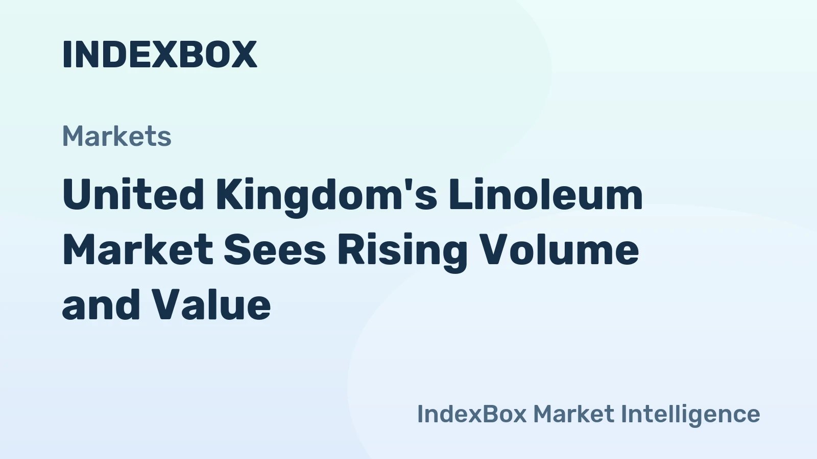 United Kingdom's Linoleum Market Sees Rising Volume and Value