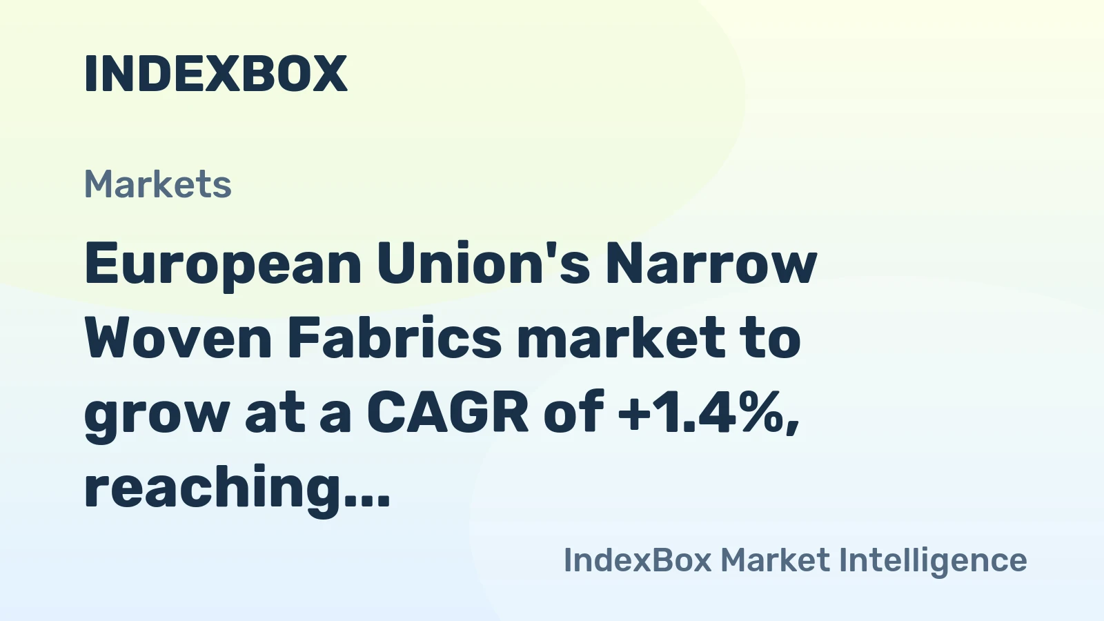 European Union's Narrow Woven Fabrics market to grow at a CAGR of +1.4%, reaching 186K tons by 2035, driven by sustained demand.