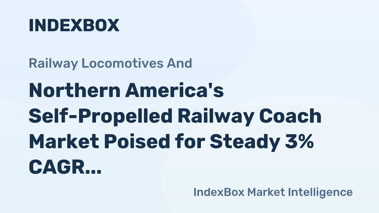Northern America's Self-Propelled Railway Coach Market Poised for Steady 3% CAGR Growth Through 2035