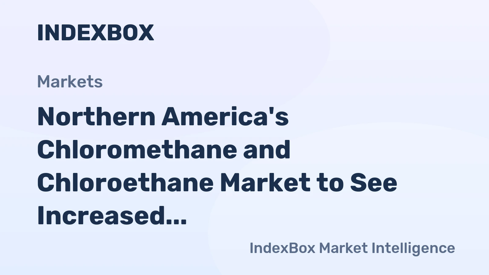 Northern America's Chloromethane and Chloroethane Market to See Increased Consumption Over Next Decade, Reaching 3.1M Tons and $1.6B by 2035