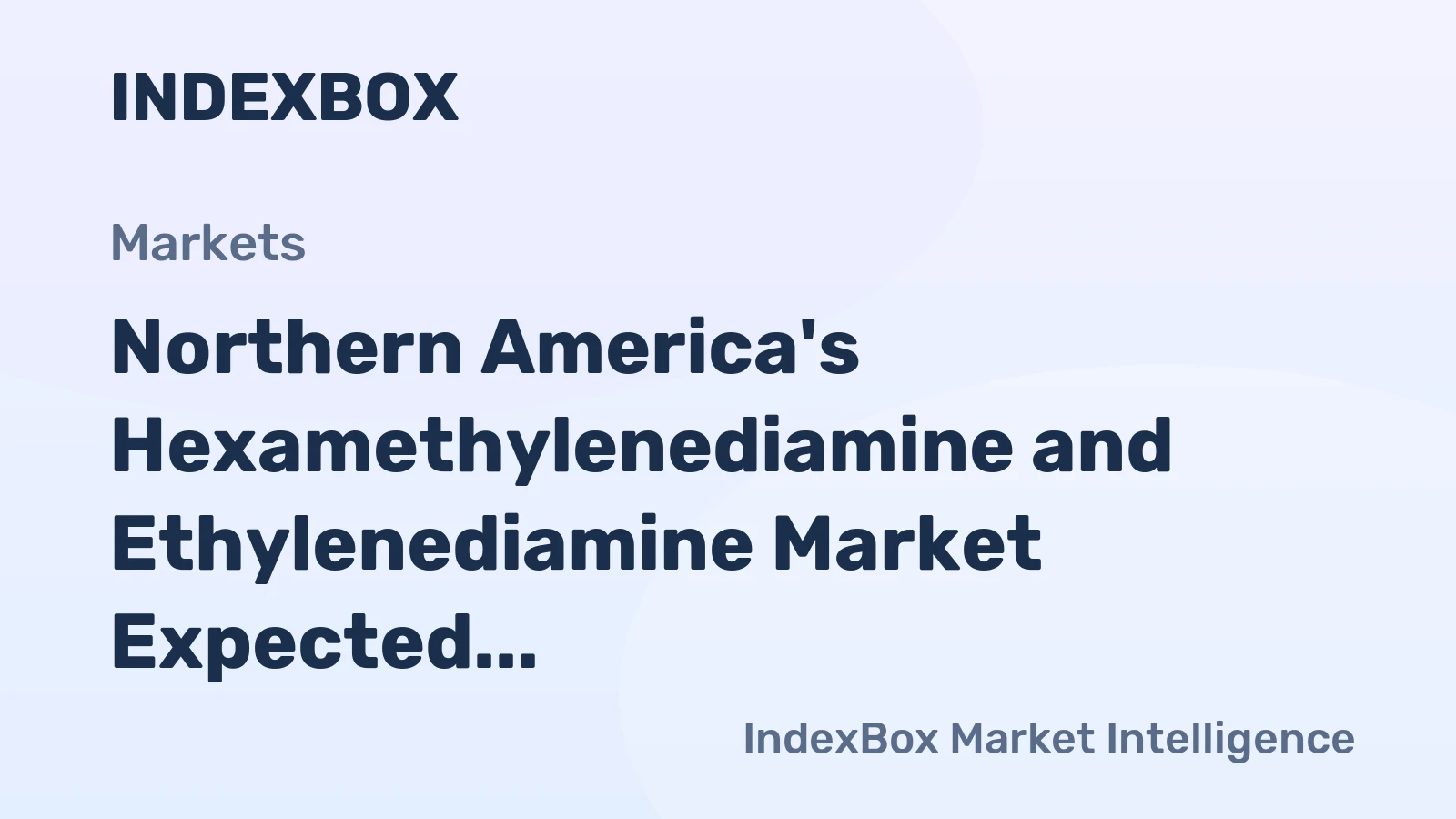 Northern America's Hexamethylenediamine and Ethylenediamine Market Expected to See Mild Growth with CAGR of +0.1%
