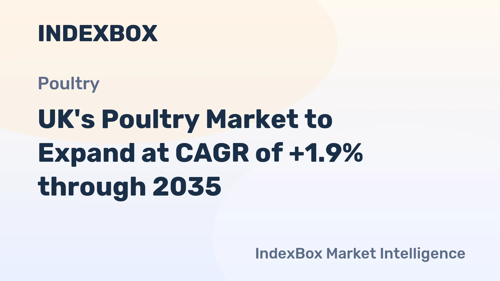 UK's Poultry Market to Expand at CAGR of +1.9% through 2035