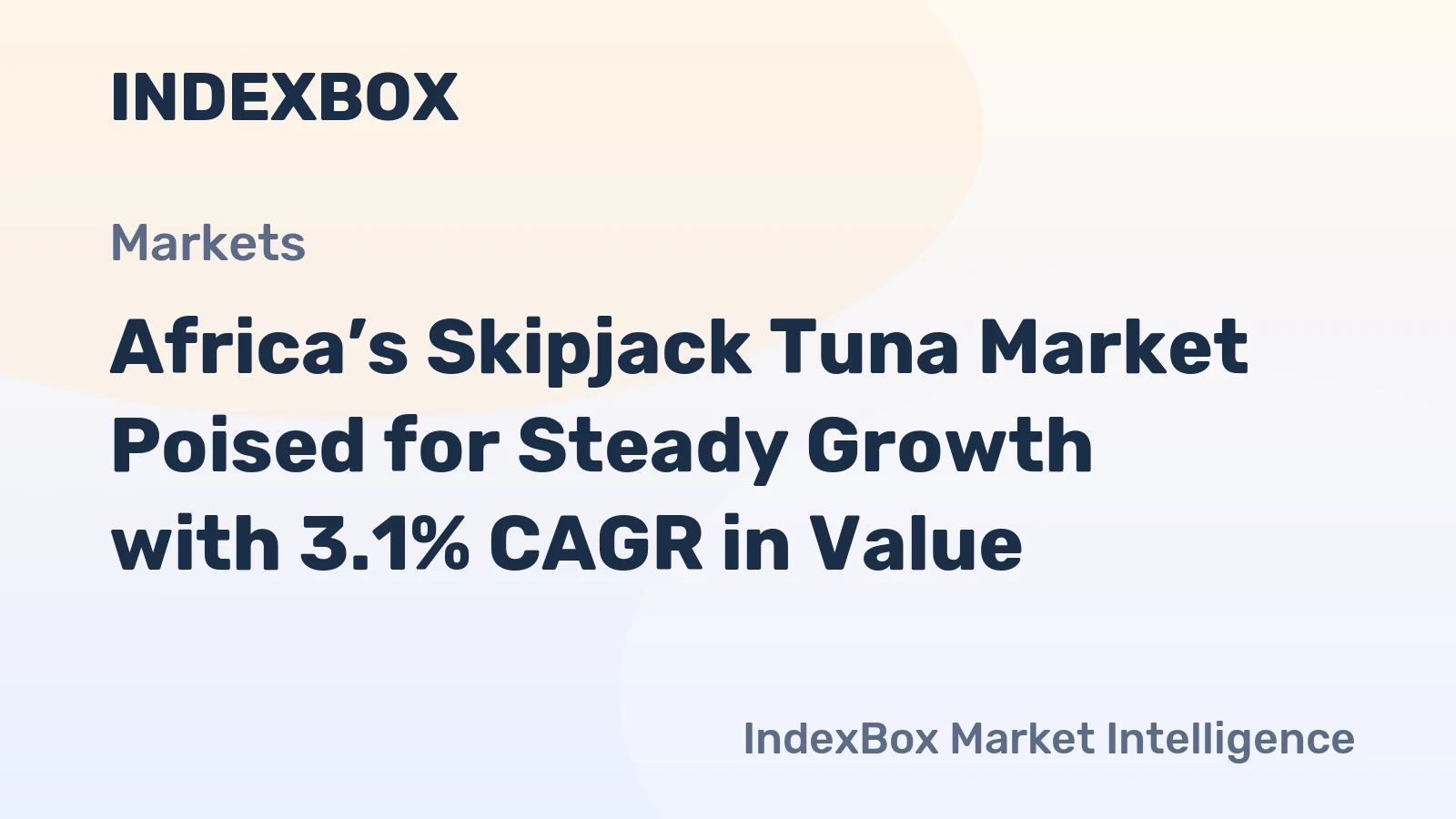 Africa’s Skipjack Tuna Market Poised for Steady Growth with 3.1% CAGR in Value