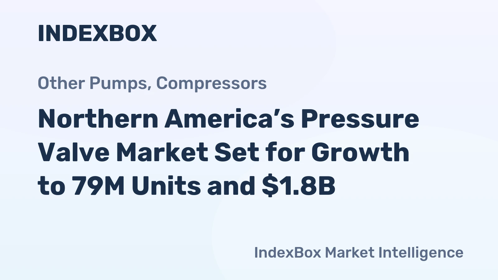 Northern America’s Pressure Valve Market Set for Growth to 79M Units and $1.8B