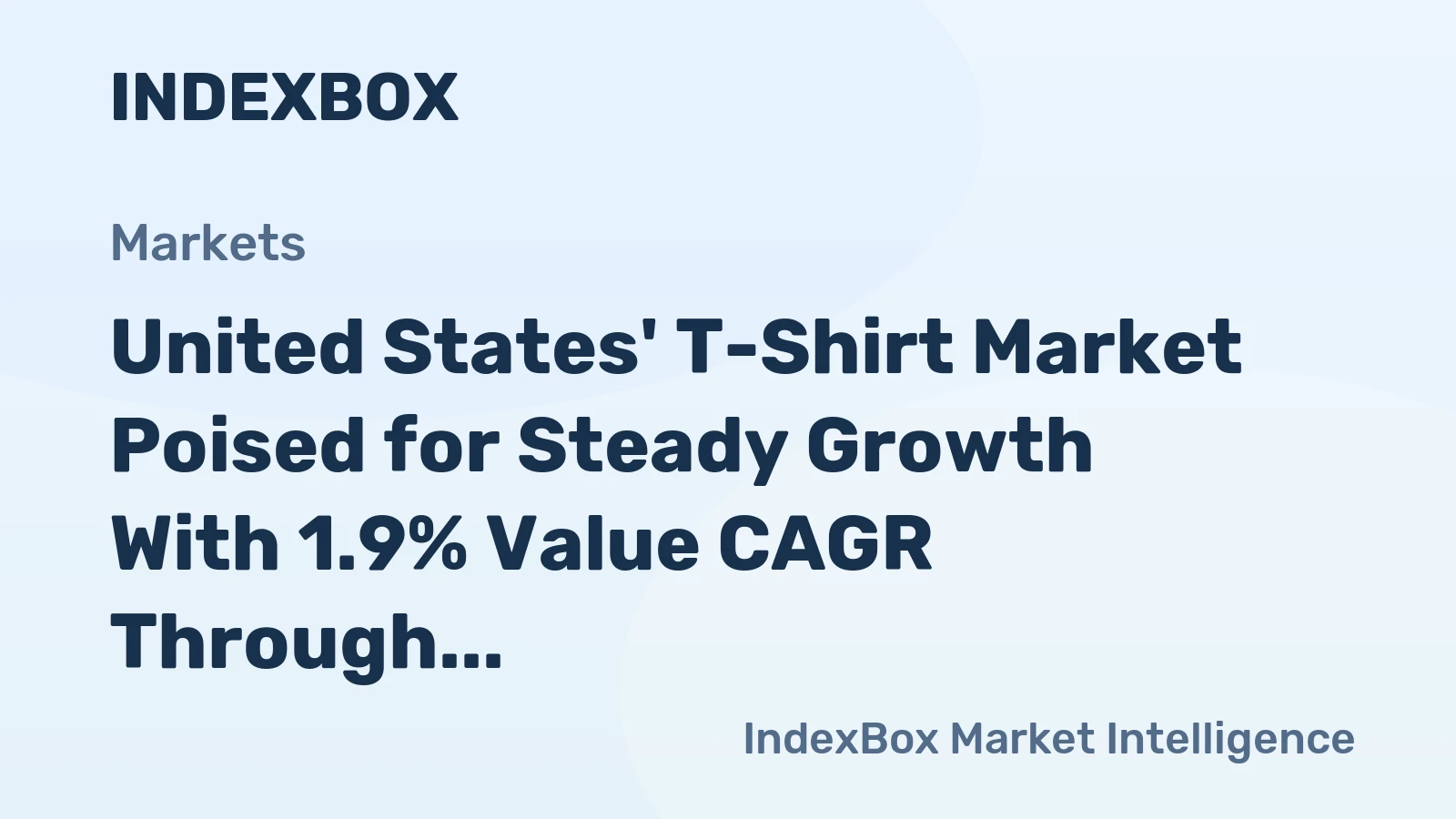 United States' T-Shirt Market Poised for Steady Growth With 1.9% Value CAGR Through 2035