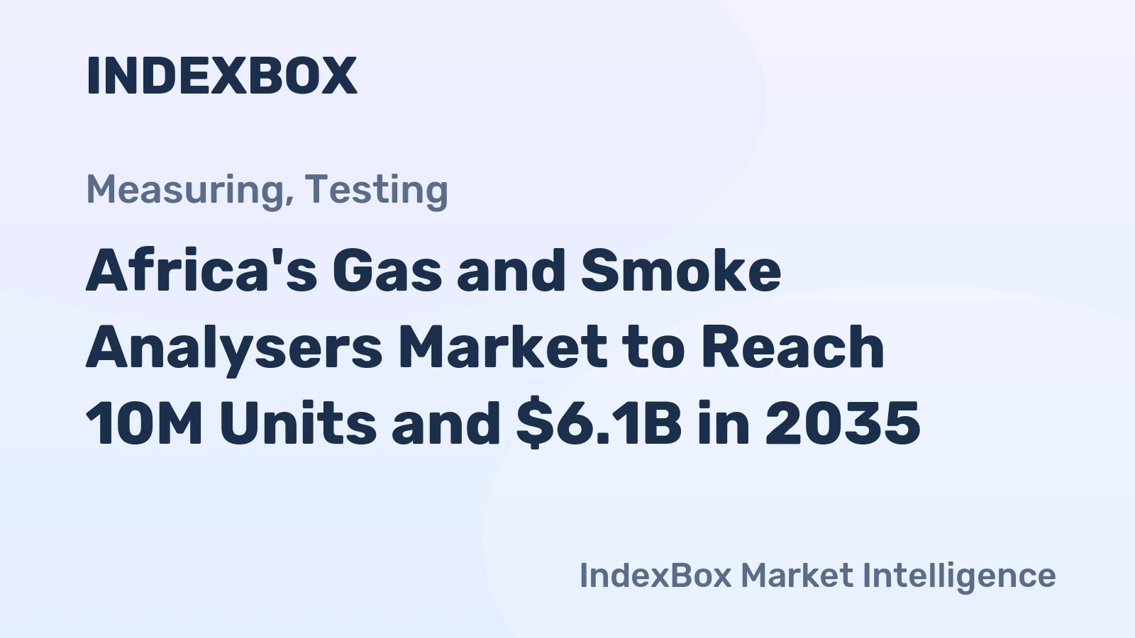 Africa's Gas and Smoke Analysers Market to Reach 10M Units and $6.1B in 2035
