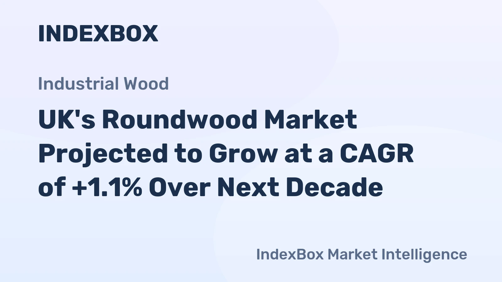 UK's Roundwood Market Projected to Grow at a CAGR of +1.1% Over Next Decade