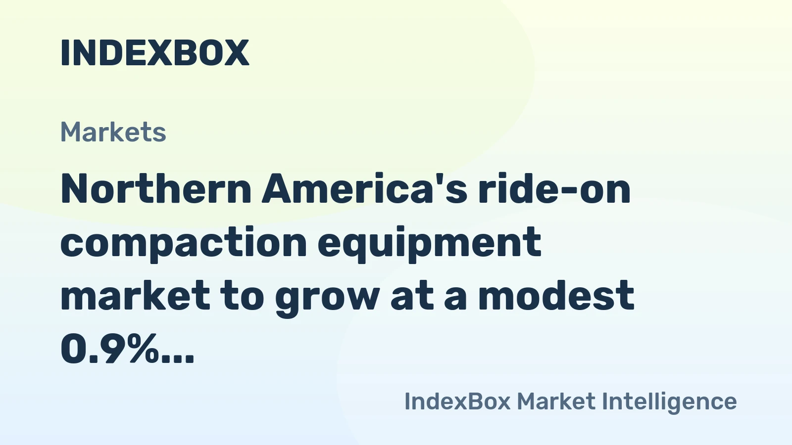 Northern America's ride-on compaction equipment market to grow at a modest 0.9% CAGR, reaching 47K units by 2035.