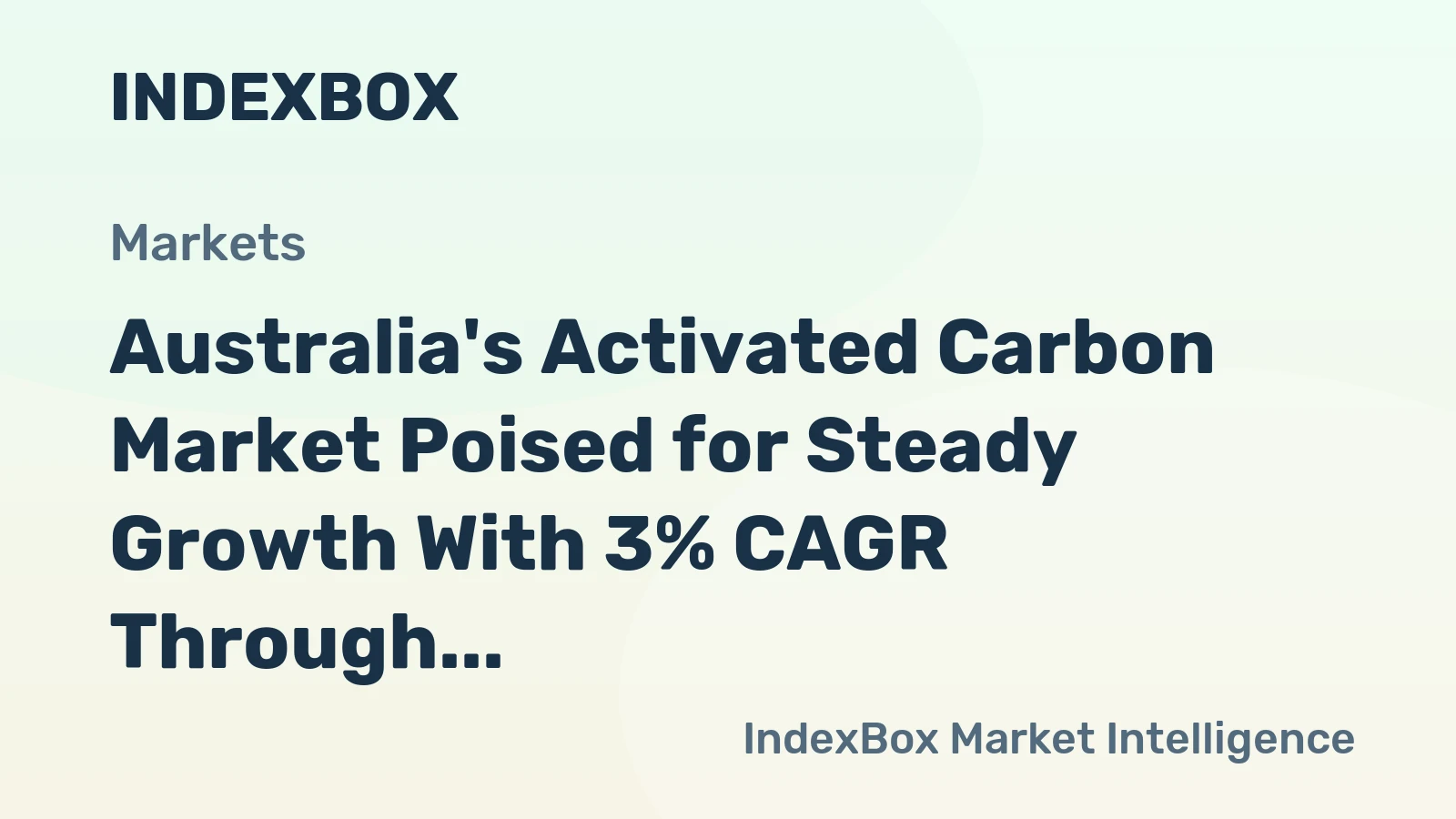 Australia's Activated Carbon Market Poised for Steady Growth With 3% CAGR Through 2035