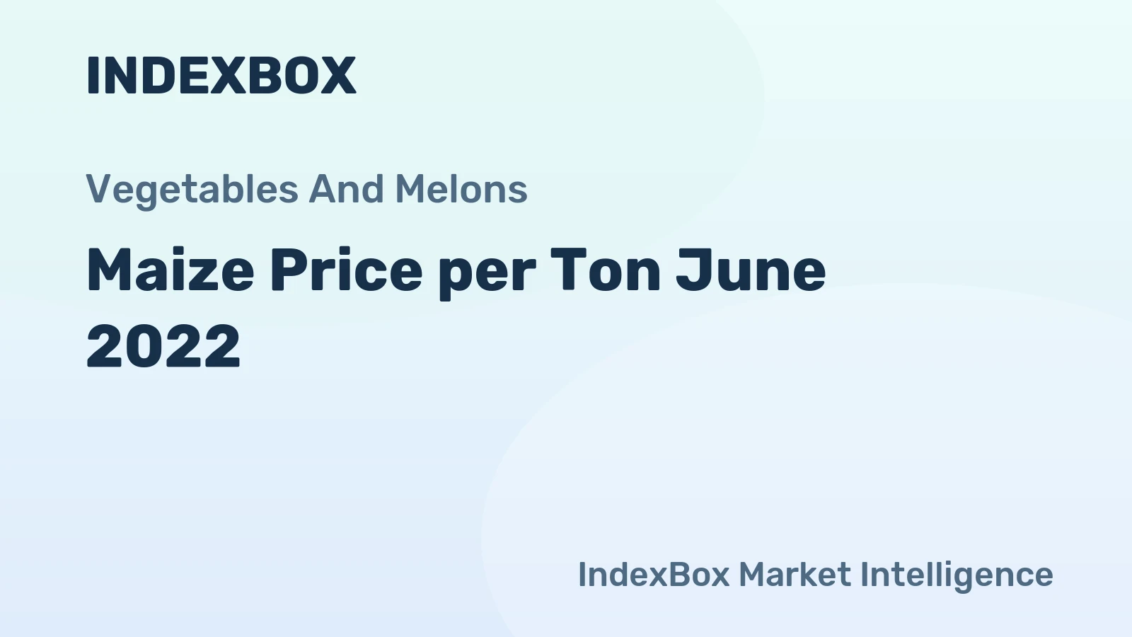 Maize Price per Ton June 2022