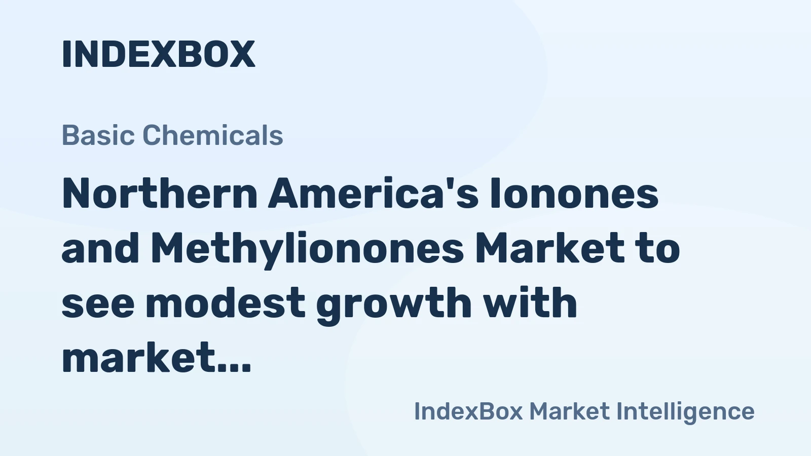 Northern America's Ionones and Methylionones Market to see modest growth with market volume reaching 2.1K tons and market value hitting $30M by 2035