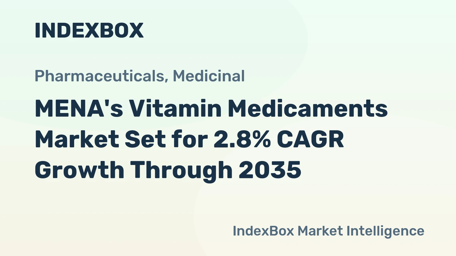 MENA's Vitamin Medicaments Market Set for 2.8% CAGR Growth Through 2035