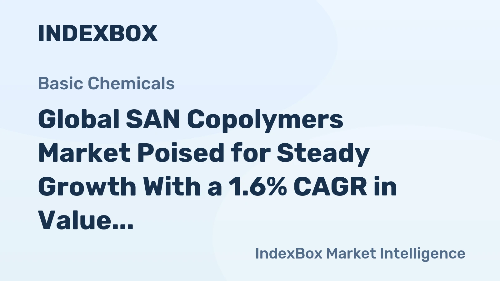 Global SAN Copolymers Market Poised for Steady Growth With a 1.6% CAGR in Value Through 2035