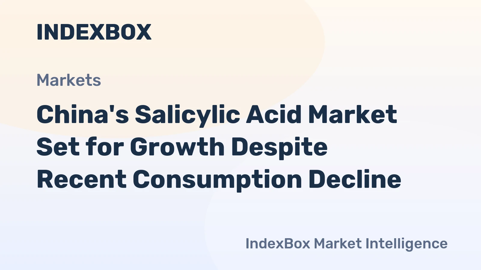 China's Salicylic Acid Market Set for Growth Despite Recent Consumption Decline