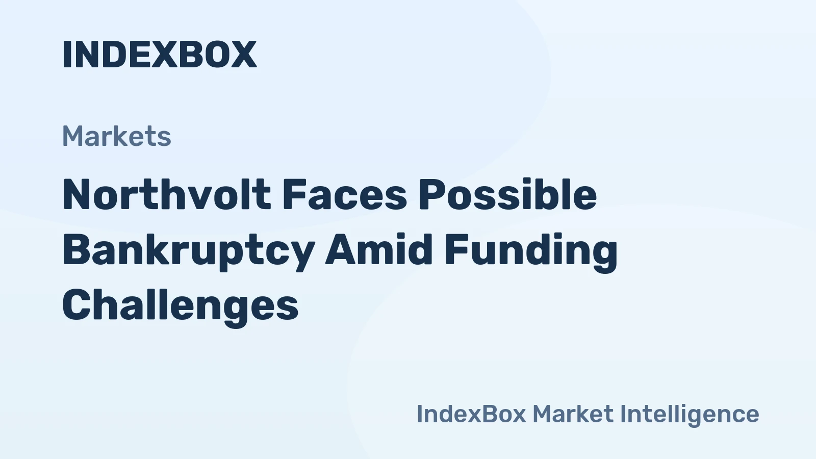 Northvolt Faces Possible Bankruptcy Amid Funding Challenges