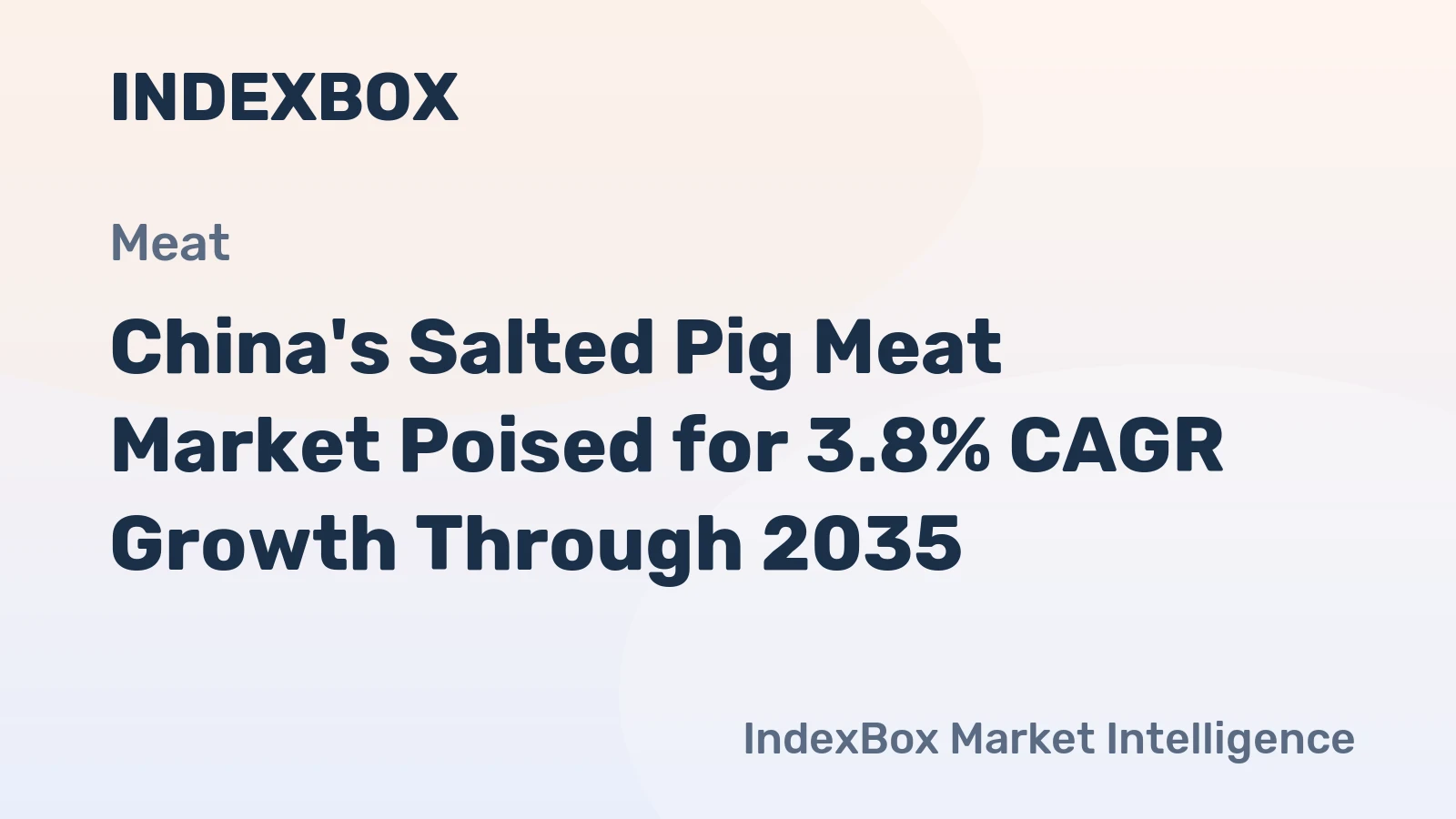 China's Salted Pig Meat Market Poised for 3.8% CAGR Growth Through 2035