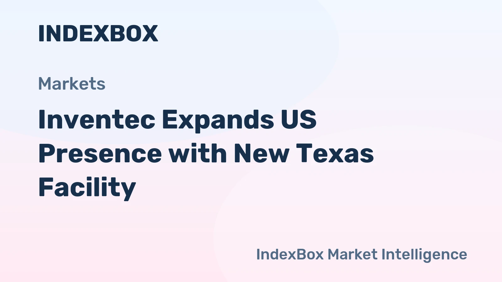 Inventec Expands US Presence with New Texas Facility