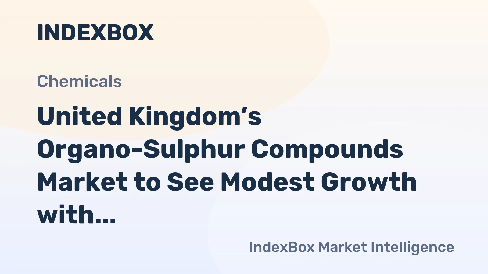 United Kingdom’s Organo-Sulphur Compounds Market to See Modest Growth with a 2.1% CAGR Through 2035
