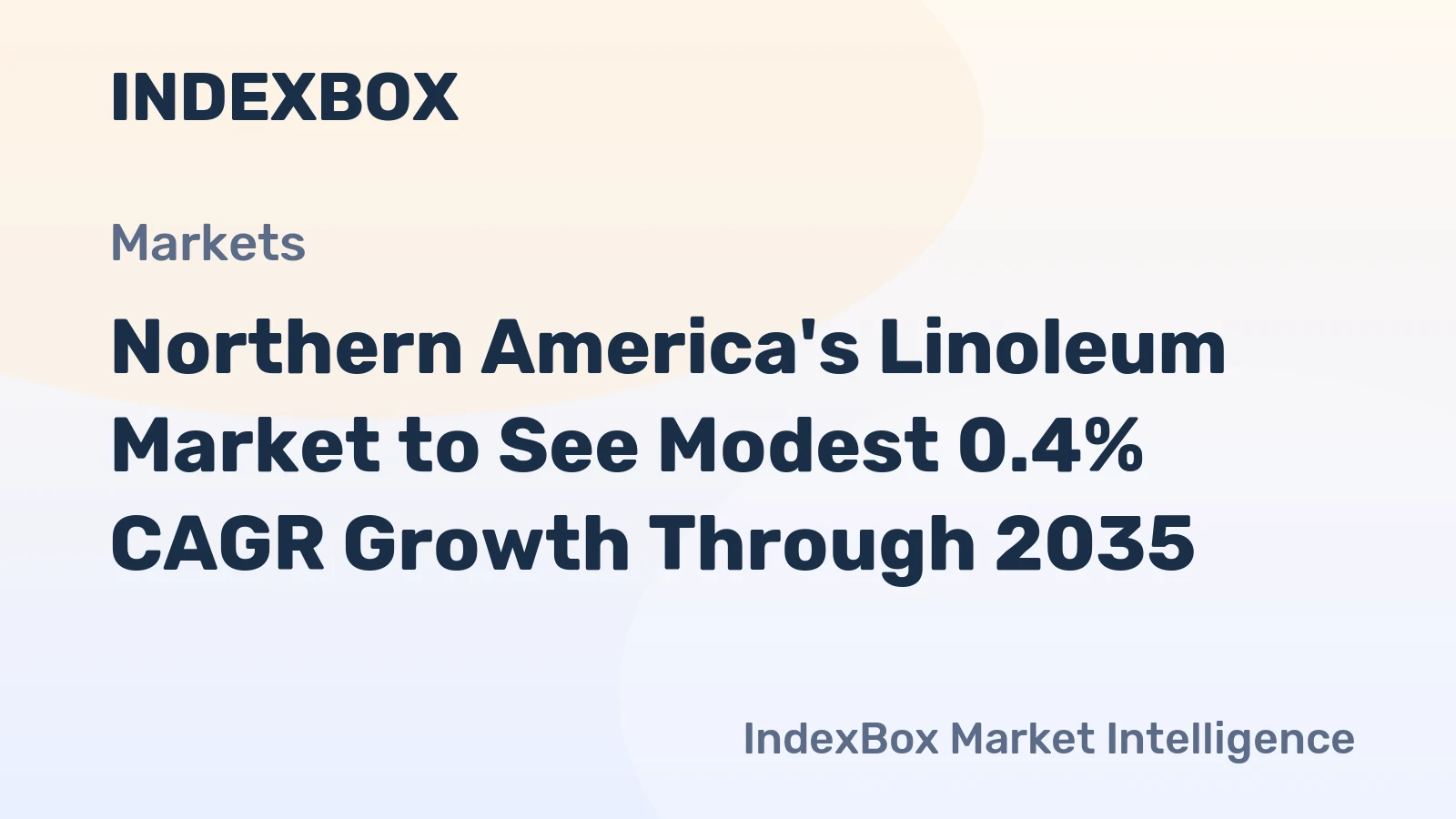 Northern America's Linoleum Market to See Modest 0.4% CAGR Growth Through 2035