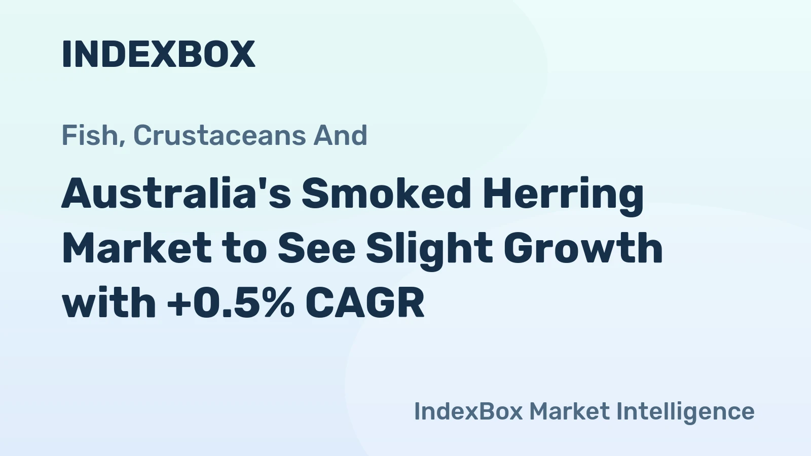 Australia's Smoked Herring Market to See Slight Growth with +0.5% CAGR