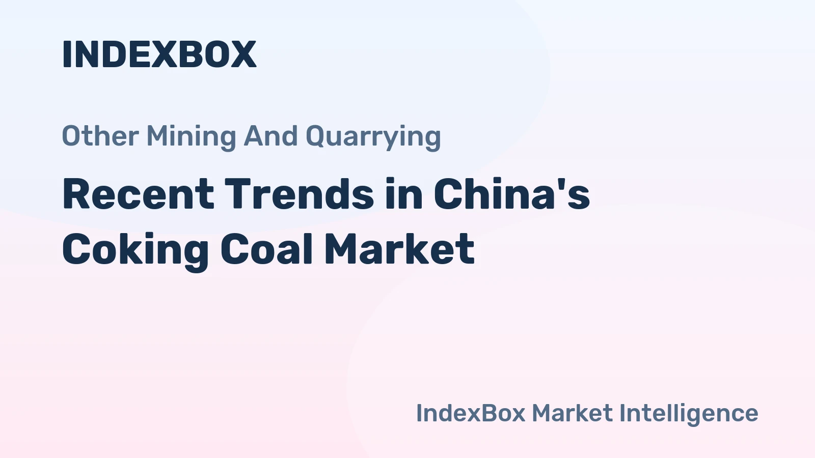 Recent Trends in China's Coking Coal Market