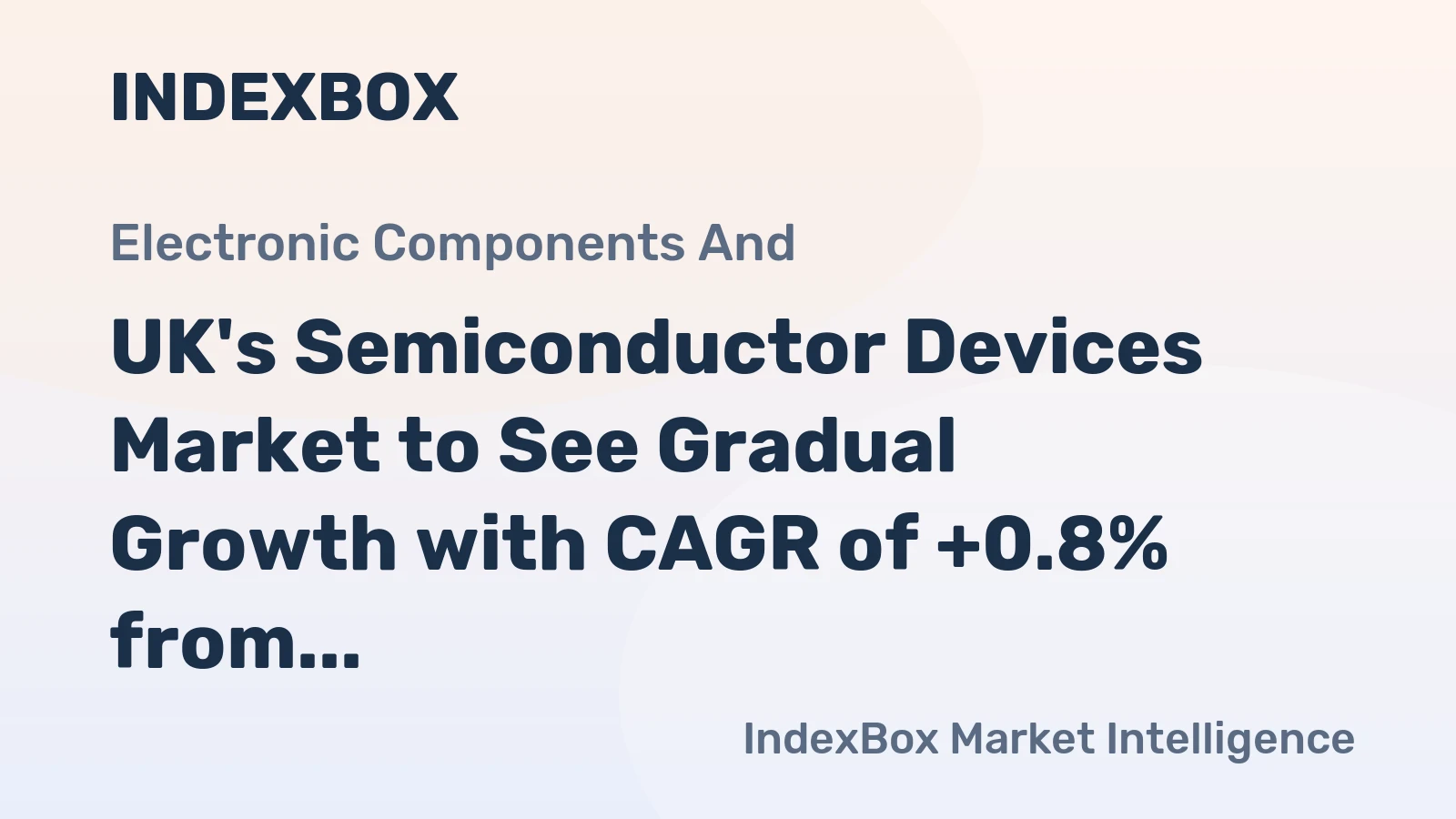UK's Semiconductor Devices Market to See Gradual Growth with CAGR of +0.8% from 2024 to 2035