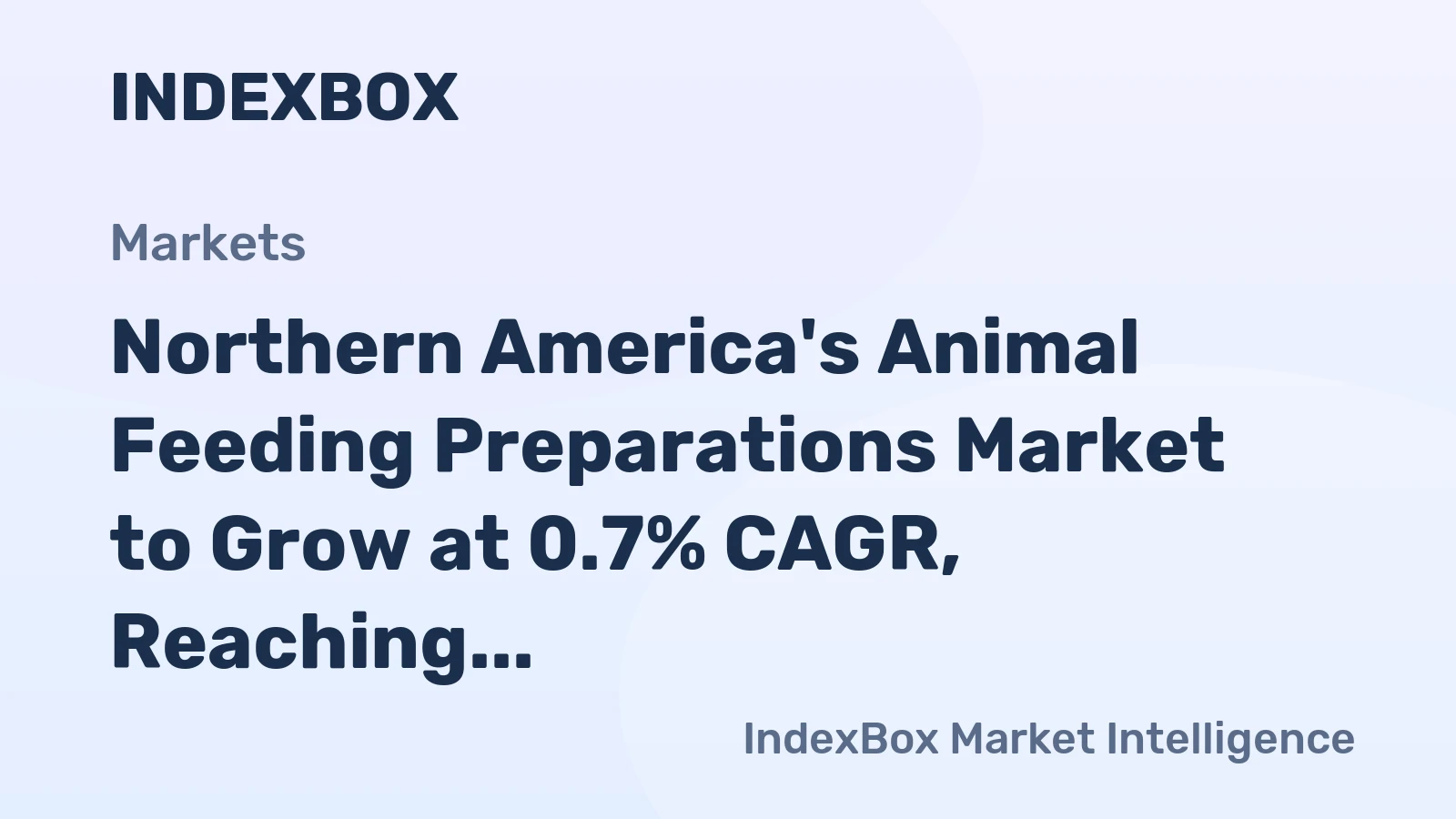 Northern America's Animal Feeding Preparations Market to Grow at 0.7% CAGR, Reaching 50M Tons by 2035