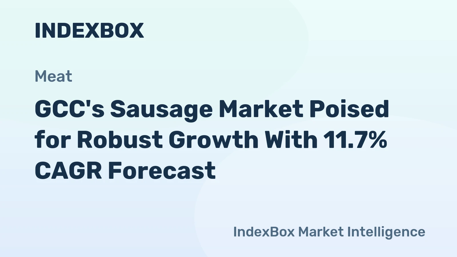GCC's Sausage Market Poised for Robust Growth With 11.7% CAGR Forecast
