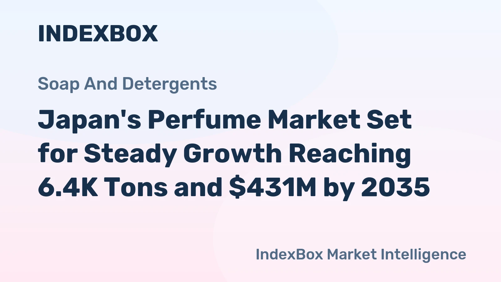 Japan's Perfume Market Set for Steady Growth Reaching 6.4K Tons and $431M by 2035