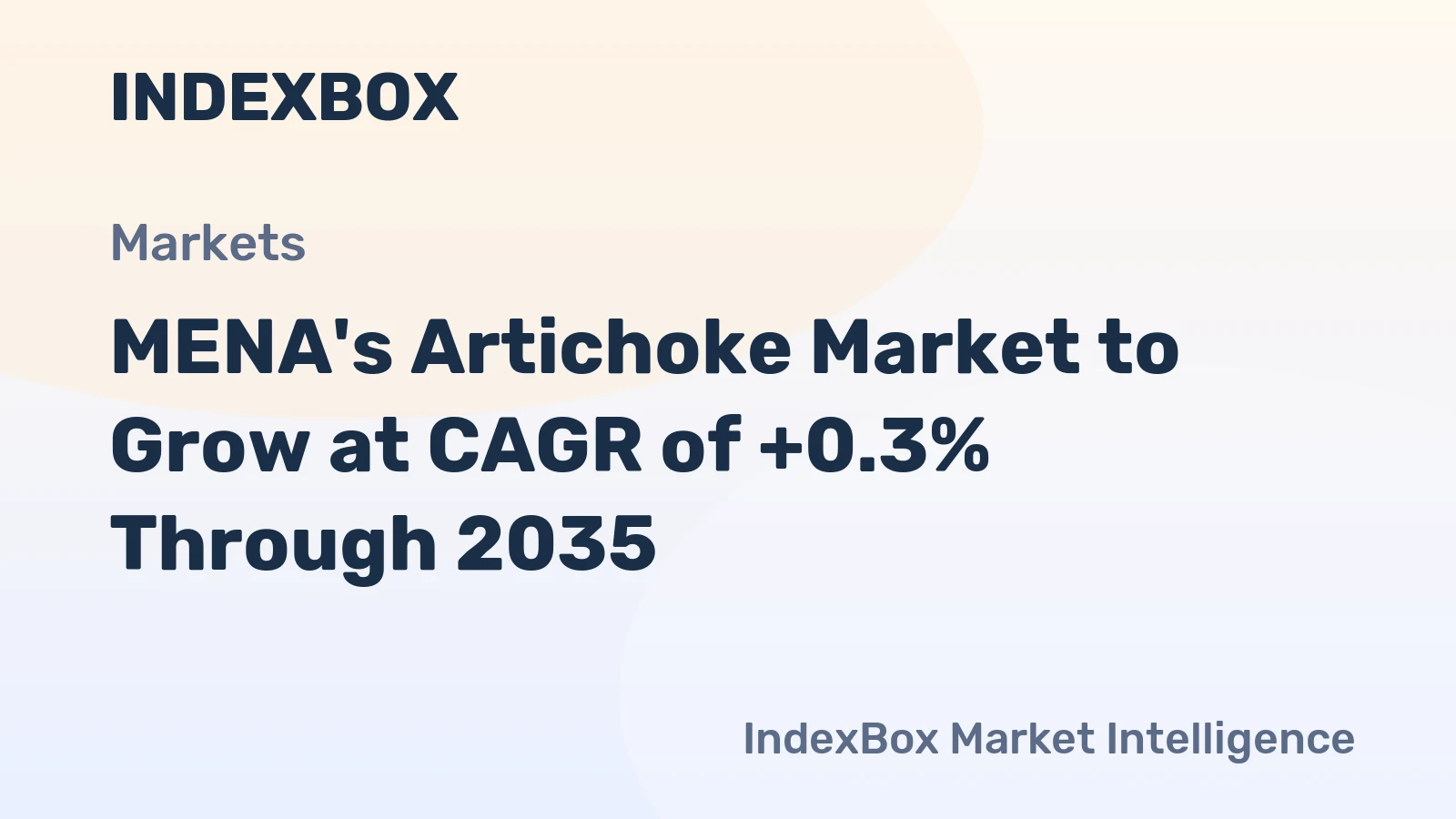 MENA's Artichoke Market to Grow at CAGR of +0.3% Through 2035