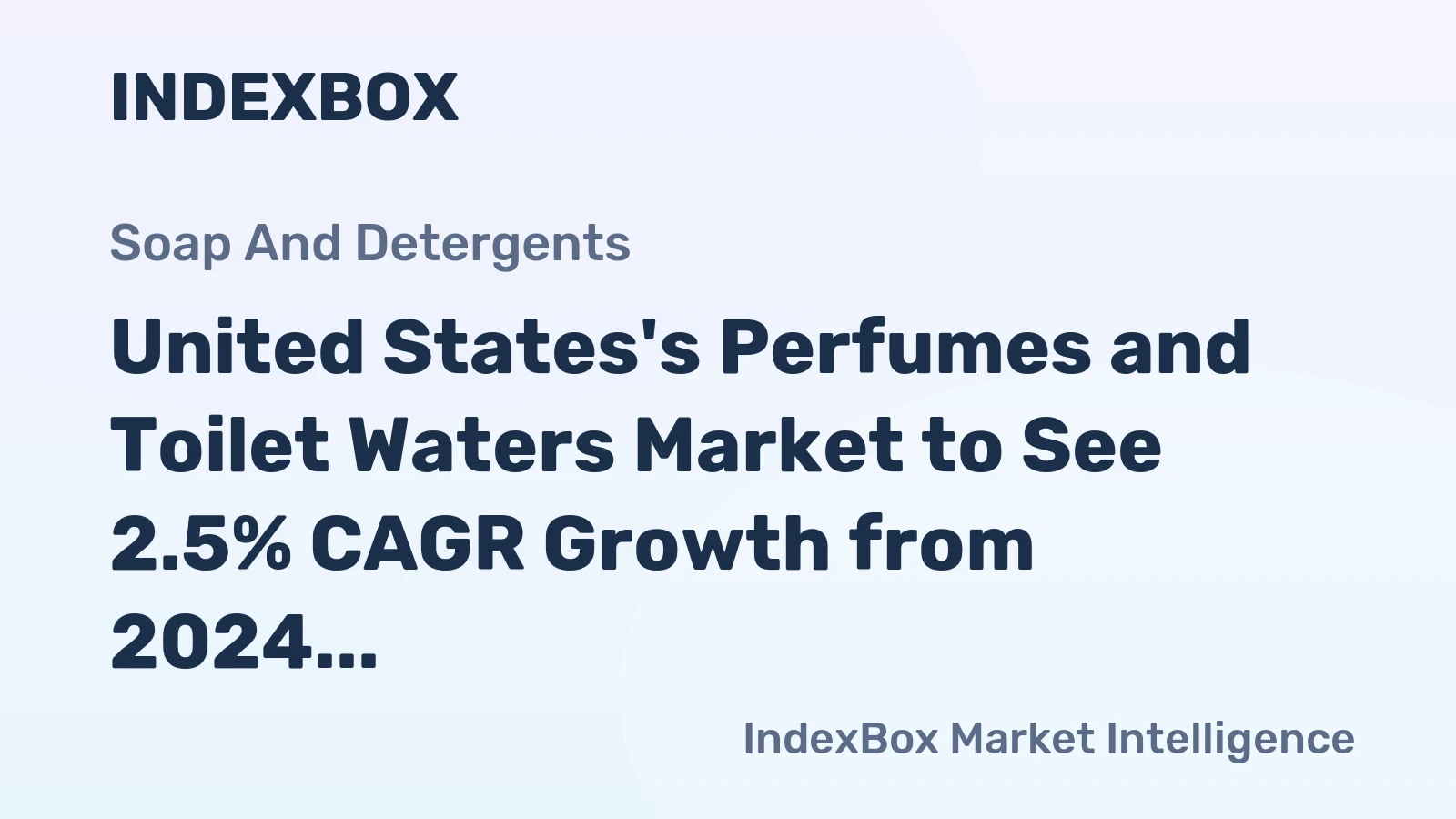 United States's Perfumes and Toilet Waters Market to See 2.5% CAGR Growth from 2024 to 2035
