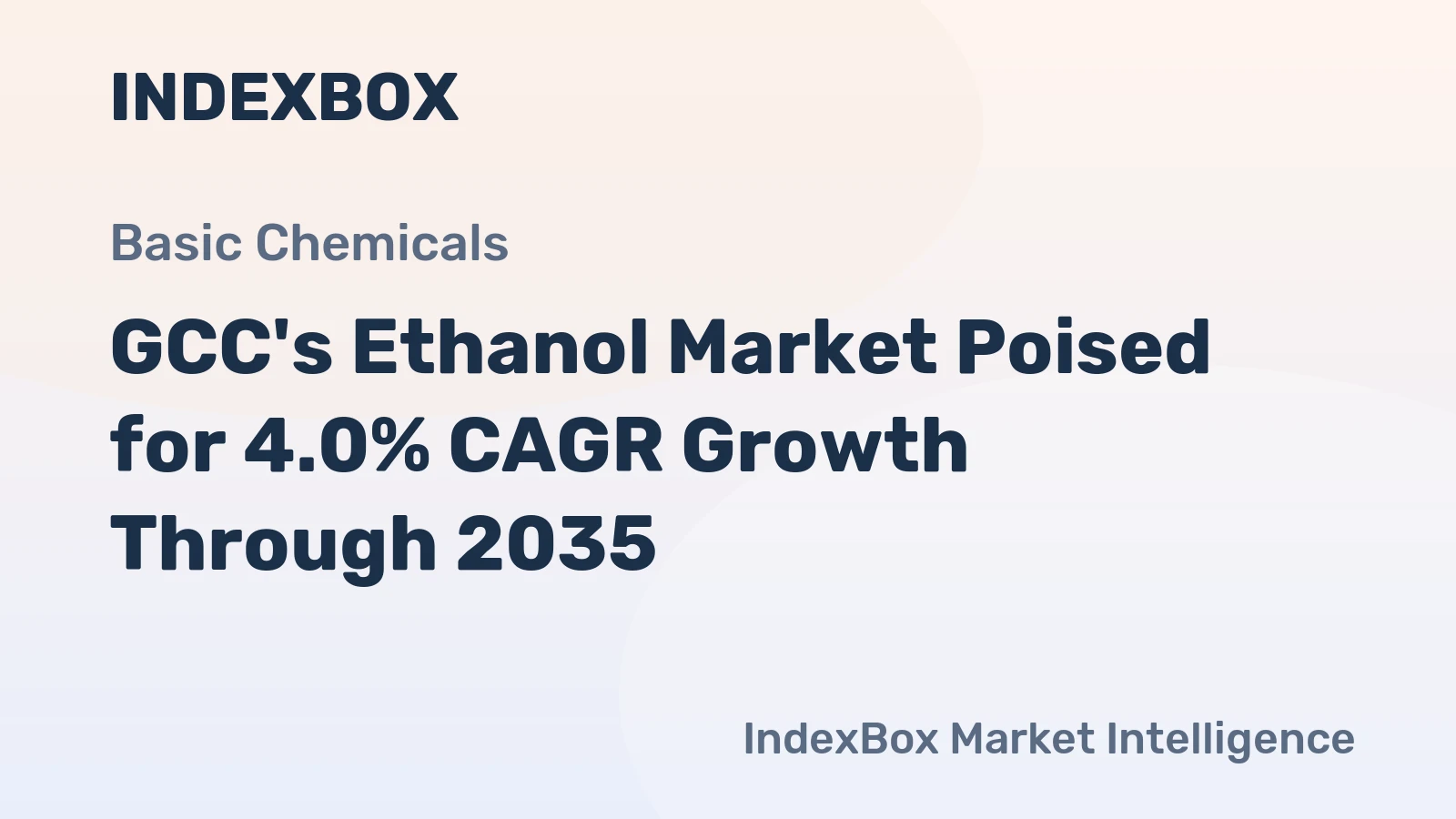 GCC's Ethanol Market Poised for 4.0% CAGR Growth Through 2035