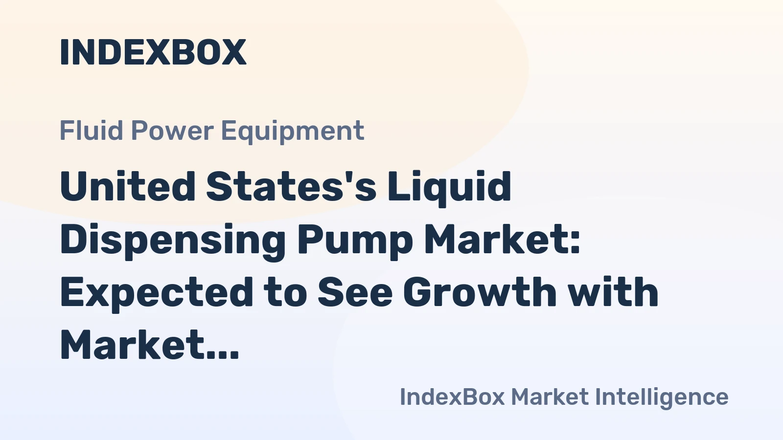 United States's Liquid Dispensing Pump Market: Expected to See Growth with Market Volume Reaching 8.5M Units and Market Value Hitting $430M by 2035