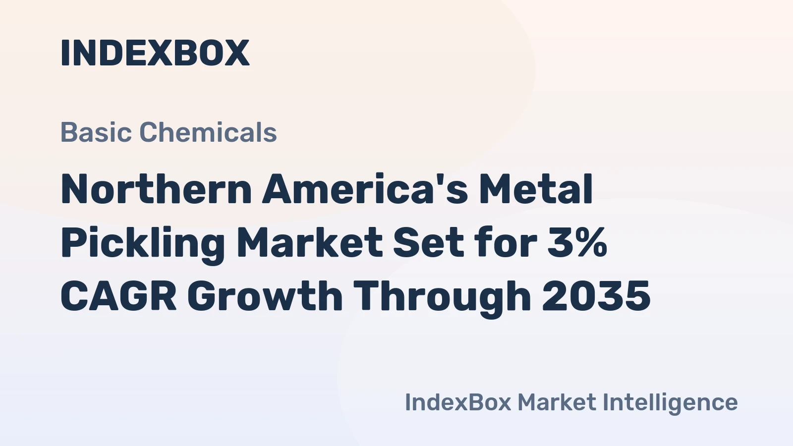 Northern America's Metal Pickling Market Set for 3% CAGR Growth Through 2035