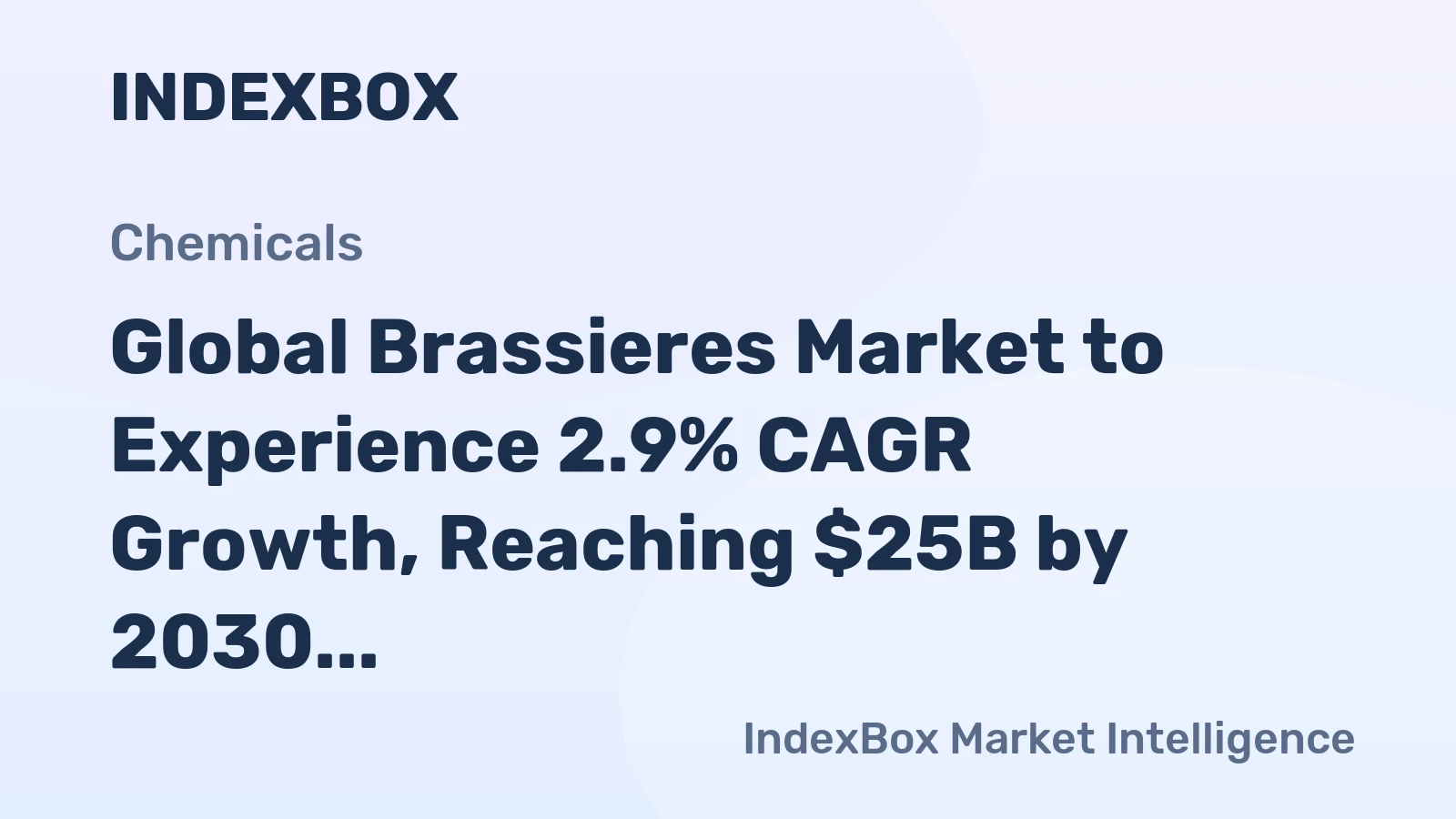 Global Brassieres Market to Experience 2.9% CAGR Growth, Reaching $25B by 2030
