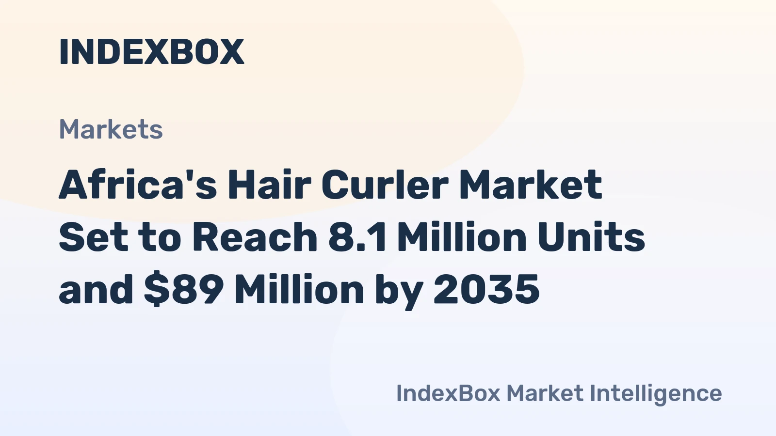 Africa's Hair Curler Market Set to Reach 8.1 Million Units and $89 Million by 2035