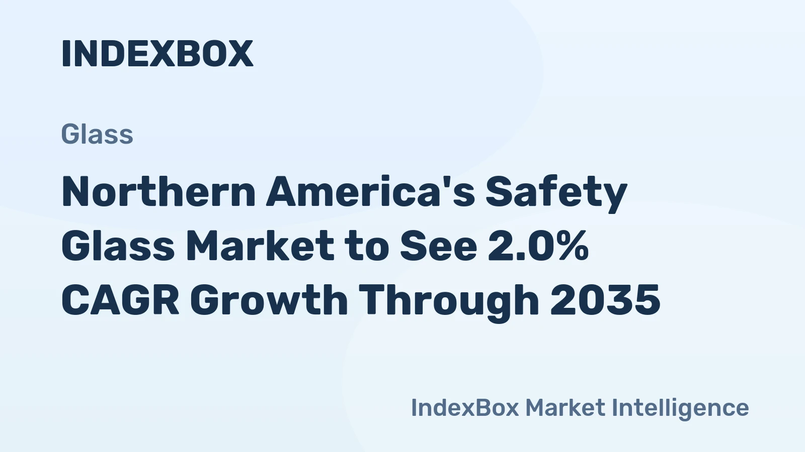 Northern America's Safety Glass Market to See 2.0% CAGR Growth Through 2035