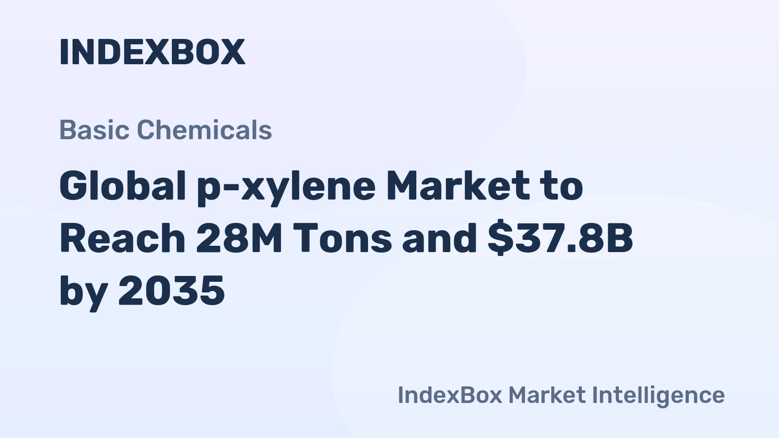 Global p-xylene Market to Reach 28M Tons and $37.8B by 2035