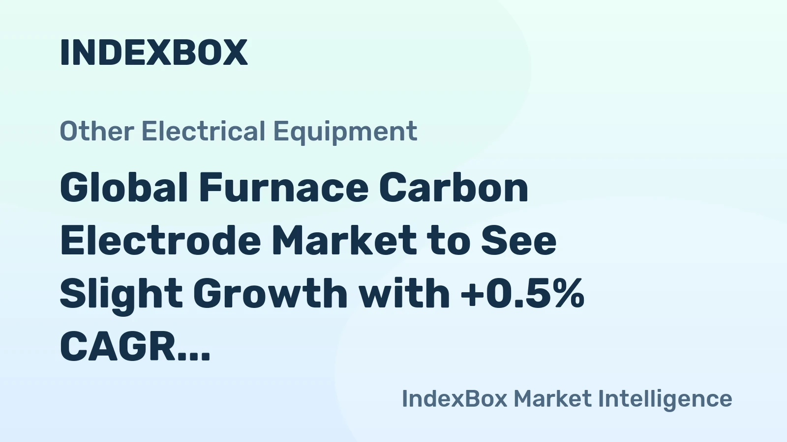 Global Furnace Carbon Electrode Market to See Slight Growth with +0.5% CAGR Leading to 8.5M Tons Consumption by 2035