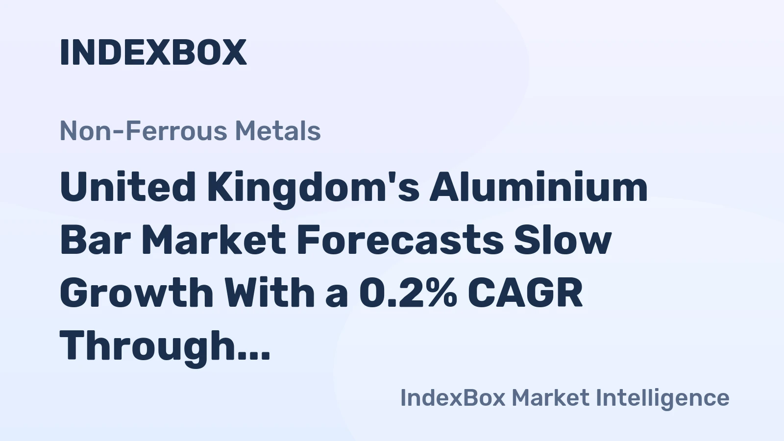 United Kingdom's Aluminium Bar Market Forecasts Slow Growth With a 0.2% CAGR Through 2035