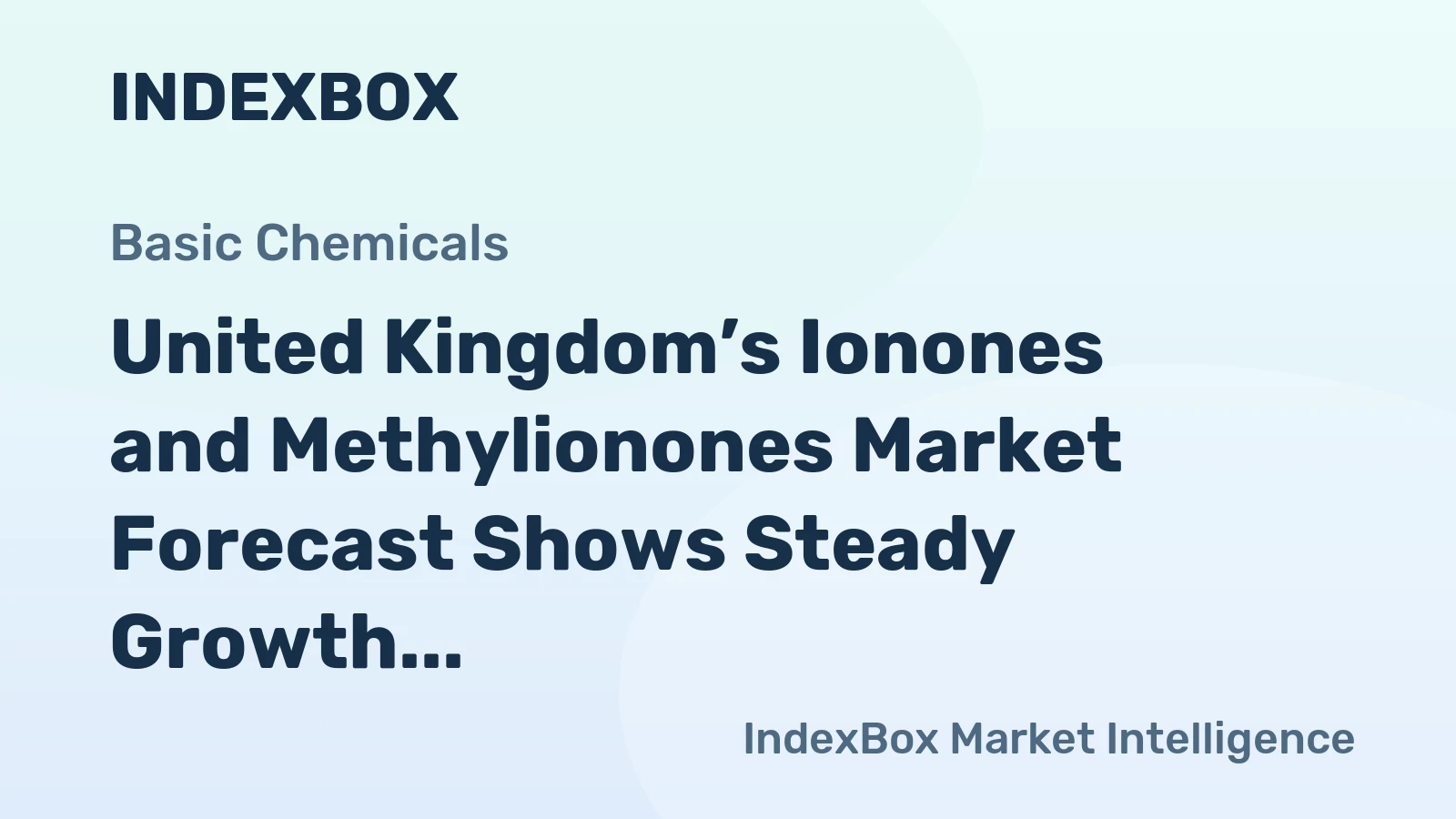 United Kingdom’s Ionones and Methylionones Market Forecast Shows Steady Growth with a 1.8% CAGR in Value