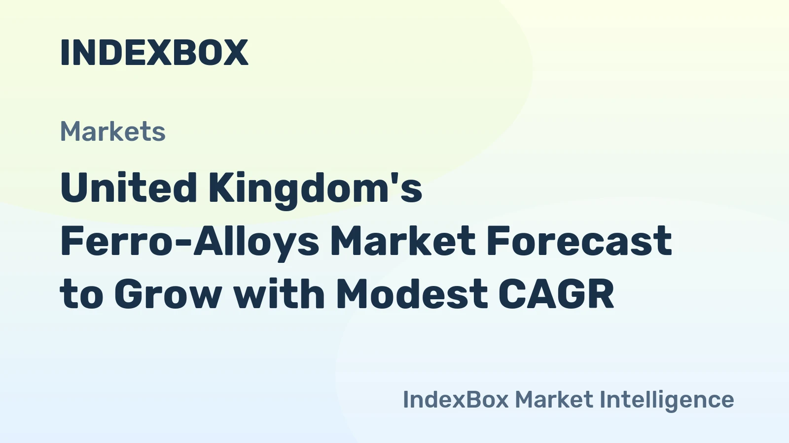 United Kingdom's Ferro-Alloys Market Forecast to Grow with Modest CAGR